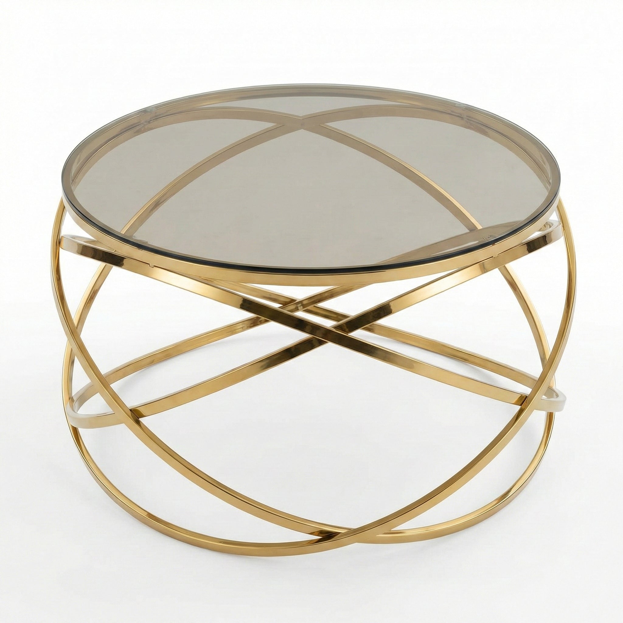 Four Sectors Stainless 304 Table - Gold Elegance | HomeStop Egypt